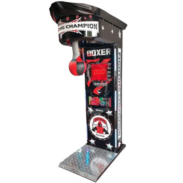 Maquina de boxeo con medidor de fuerza del golpe - Venta.